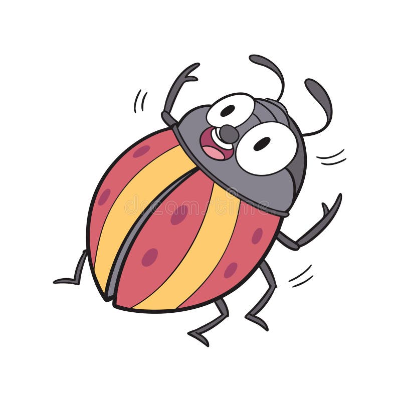 Bouncing Beetle Character Stock Illustrations – 8 Bouncing Beetle ...