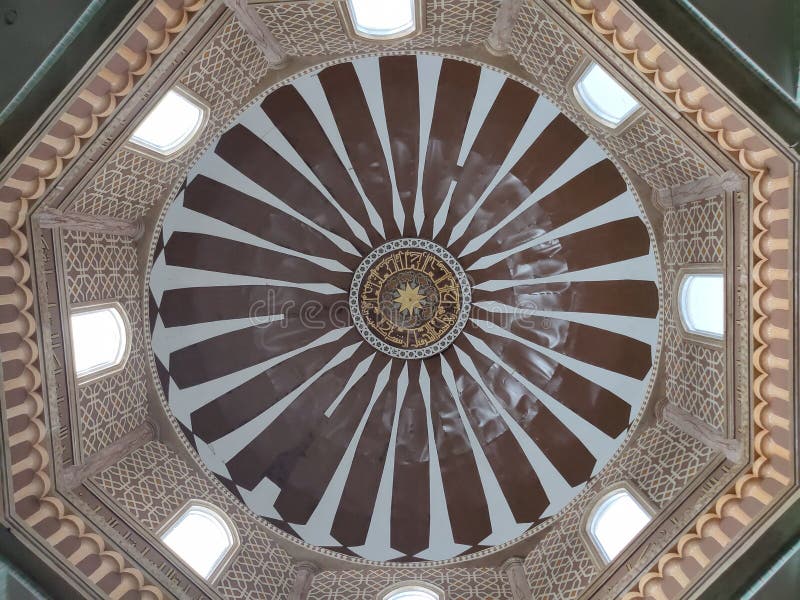 Unique Design on the Top of Mosque Stock Image - Image of design ...