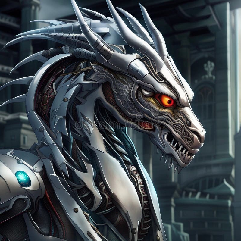 Robot Dragon Wallpaper