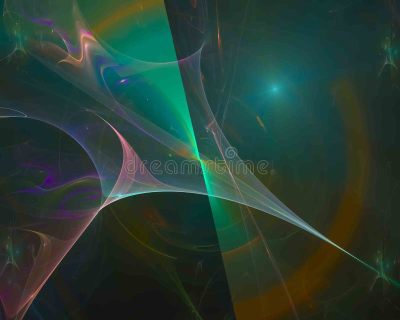 Unique, Effect Digital Creative Imagination Shape Chaos Fractal ...