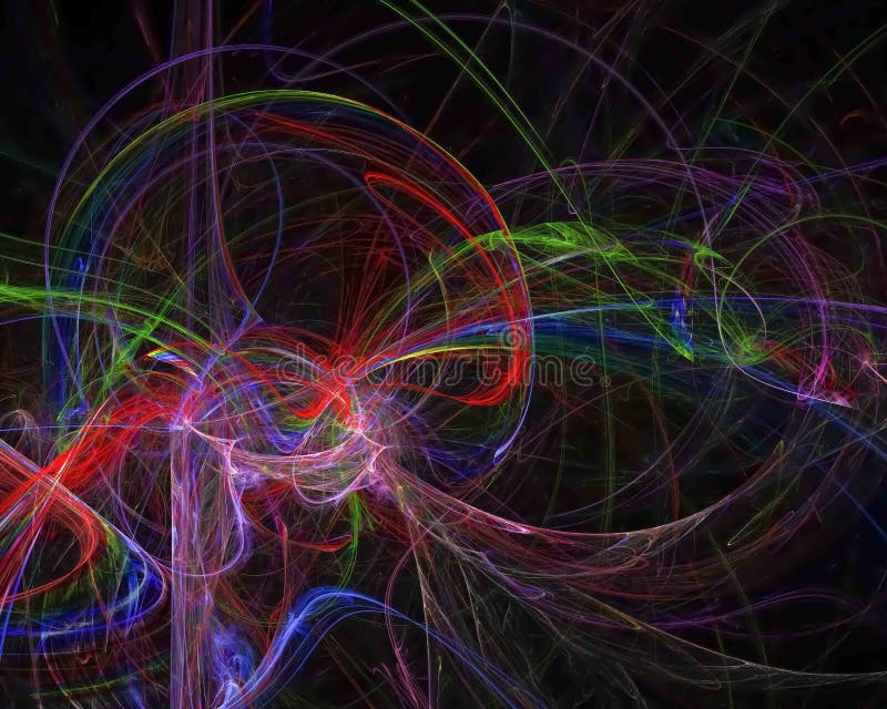 Unique, Effect Digital Abstract Creative Imagination Shape Chaos ...