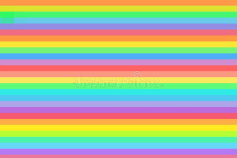 A Unique Digital Illustration Displaying the Rainbow or Aspects Stock ...