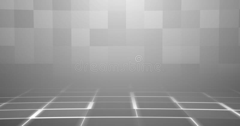 Animation of Glowing Red Gradation Dot Digital Pattern ...