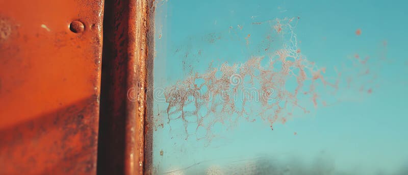 Unique Double Exposure of Rusty Metal Texture and Lace Creating an ...