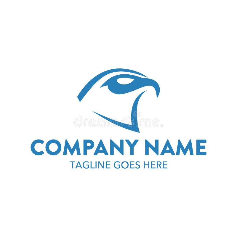 Unique Eagle Logo Template. Vector Stock Vector - Illustration of ...