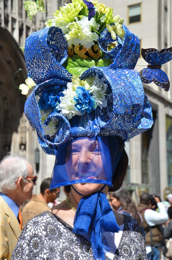Unique Easter Bonnet editorial image. Image of bloom - 24236830