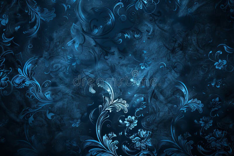 Unique and Elegant Dark Blue Background Design for a Sophisticated and ...
