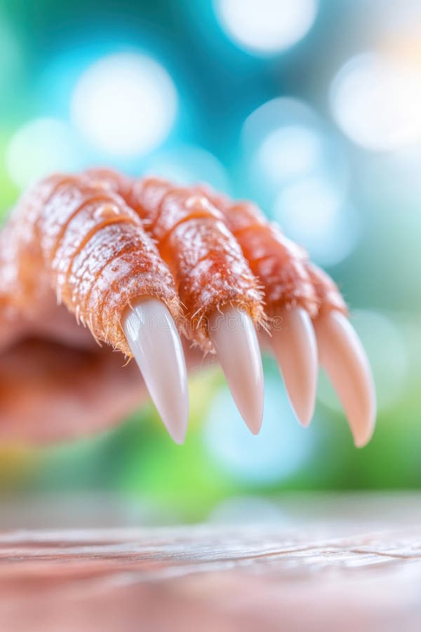 Animal Claws Standing Strong Stock Photo - Image of ancient, floral ...
