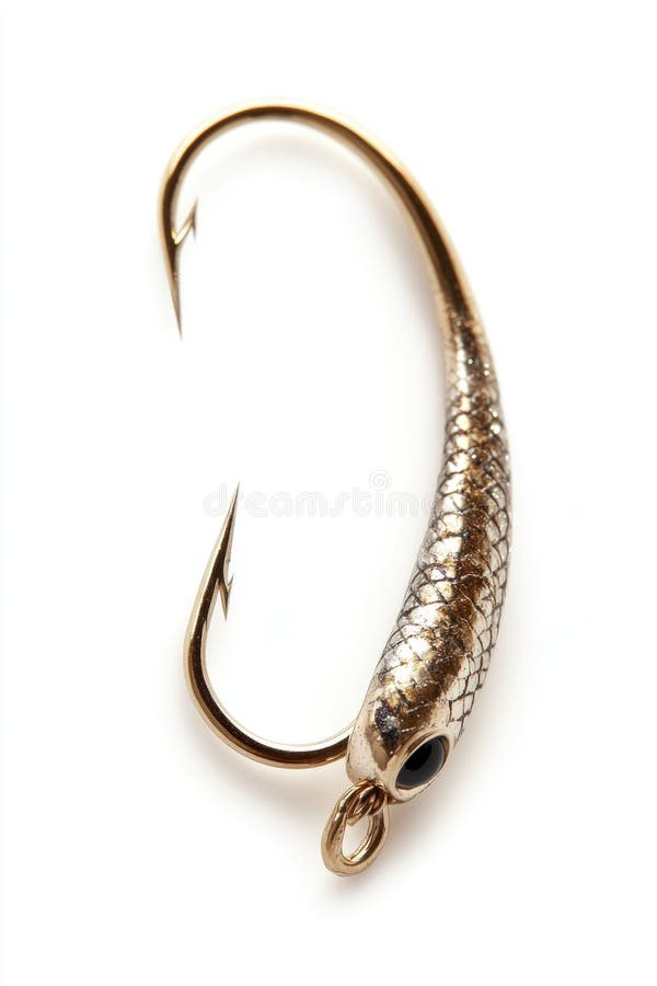 A Unique Fish Hook with a Snake S Head-shaped Handle, Ideal for Fishing ...