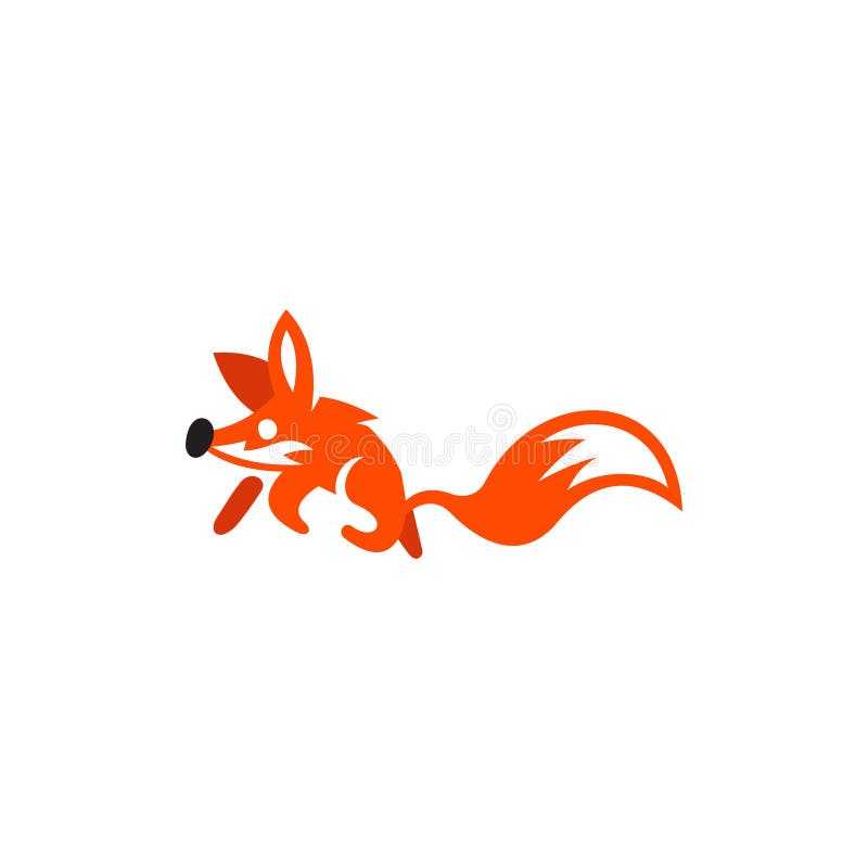 Unique Fox Animal Logo Design Logos, Logotype Element for Template ...
