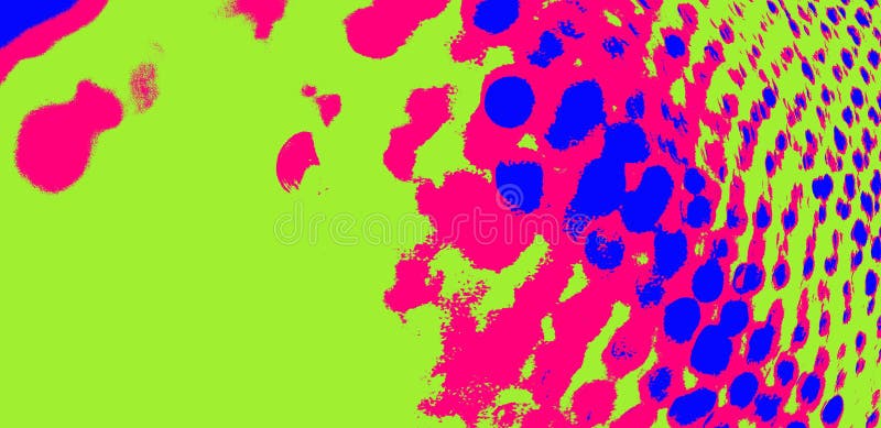 Unique Funky Abstract Colourful Shape Design Pattern Stock Photo ...