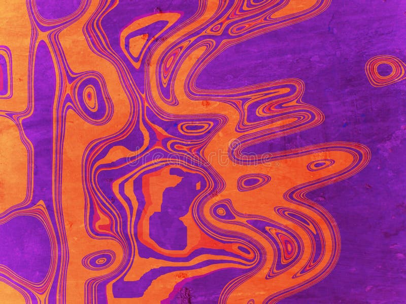 Unique Funky Abstract Colourful Shape Design Pattern Stock Image ...