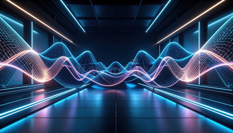 Unique Futuristic Office Building Design Featuring Stock Photo - Image ...