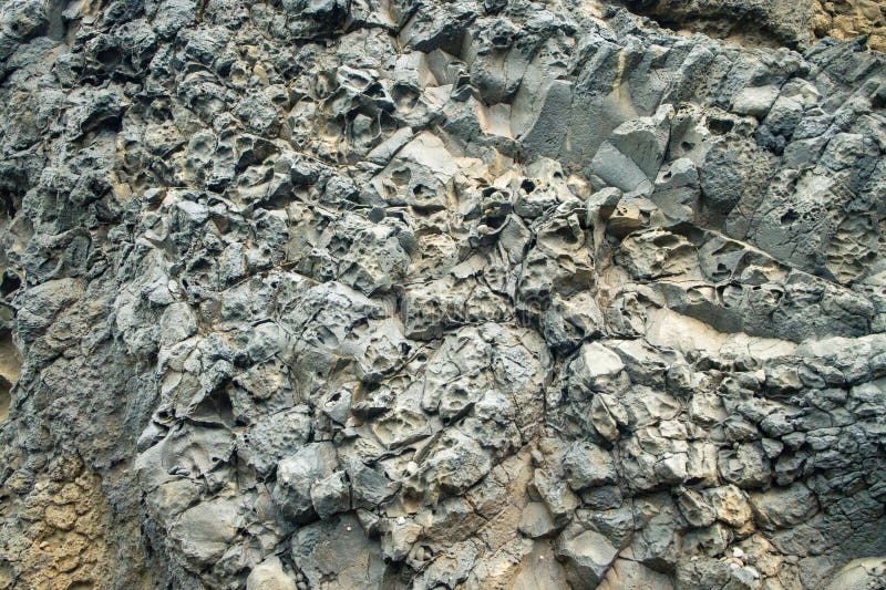 Unique Geological Formation Showcases Intricate Textures and Layers in ...