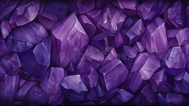 Unique Geometric Geode Design with a Modern Twist Using Flat Textures ...