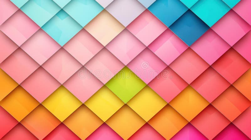 Unique Geometric Origami Style Background Design with Abstract Mosaic ...