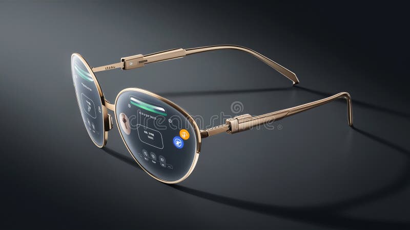 Unique glasses design stock illustration. Illustration of optical ...