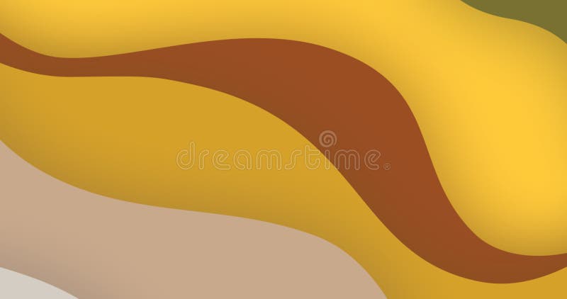 Gold and Beige Gradation Abstract Paper Cut Background Animation Stock ...