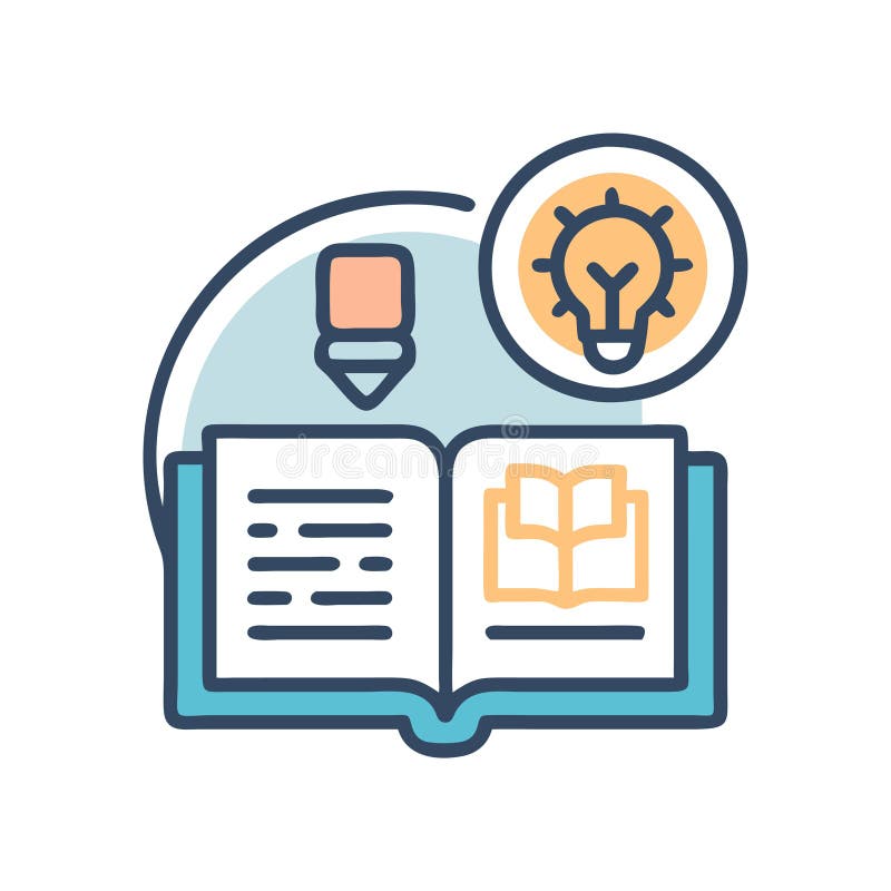 Unique Knowledge Kit Graphic Stock Vector - Illustration of university ...