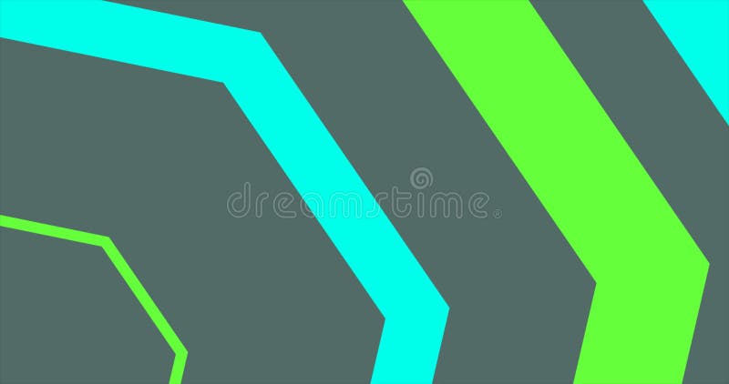 Green Gradient Abstract Geometric Octagonal Background Animation Stock ...