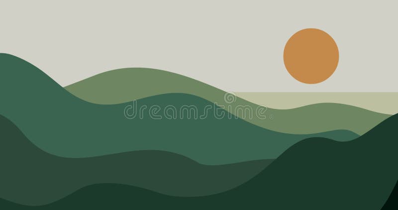 Green Gradient Angled Field Background Animation with Transparent Blank ...