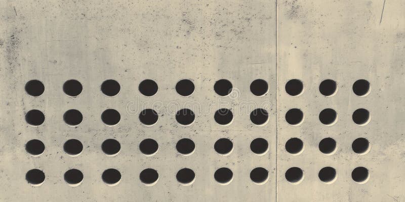 Unique Halftone Texture Design Featuring Aligned Circular Patterns on a ...