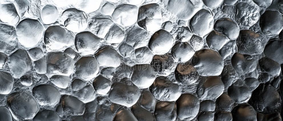Unique Hammered Aluminum Texture Showcasing Irregular Patterns in ...