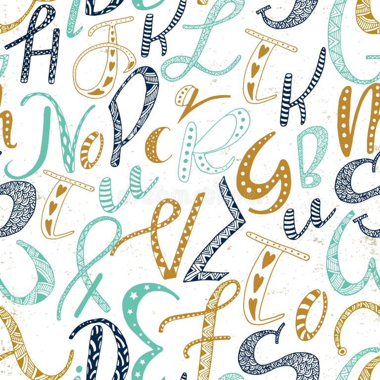 Different Size Alphabet Stock Illustrations – 179 Different Size ...