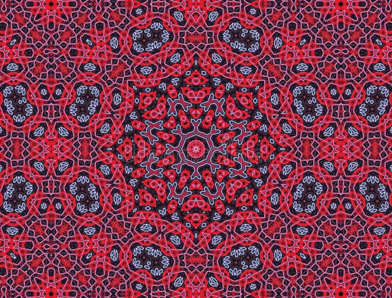 Abstract Mandala Seamless Texture for Design and Background Stock ...