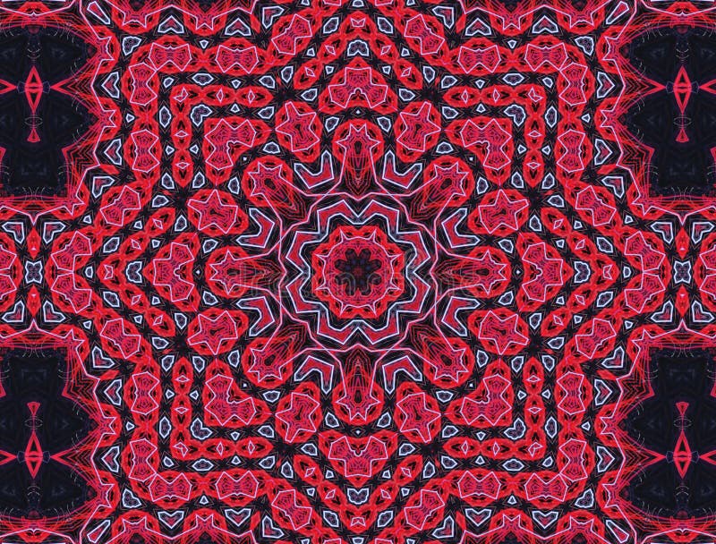 Abstract Mandala Seamless Texture for Design and Background Stock ...