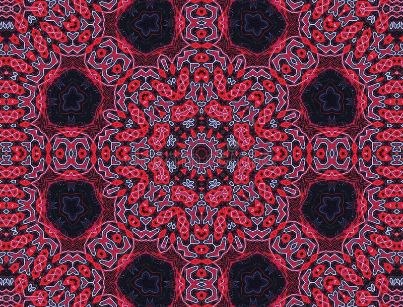 Abstract Mandala Seamless Texture for Design and Background Stock ...