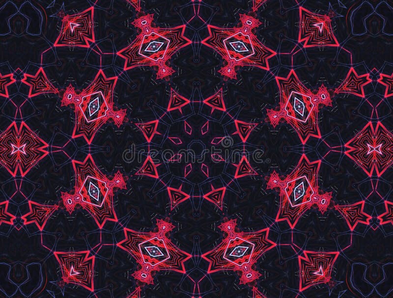 Mandala Spiritual Background Seamless Texture Stock Illustration ...