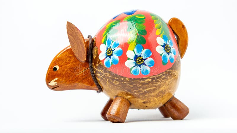 Unique Handmade Piggy Bank Made from Coconut Shell in the Shape of an ...