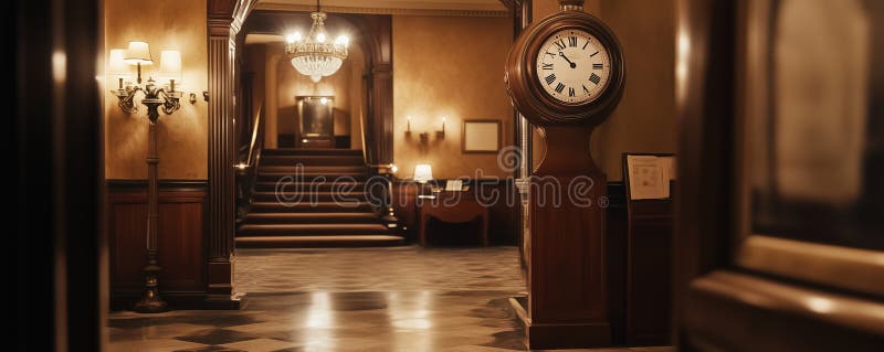 Unique Hotel Lobby Features Clocks Running at Different Speeds Creating ...