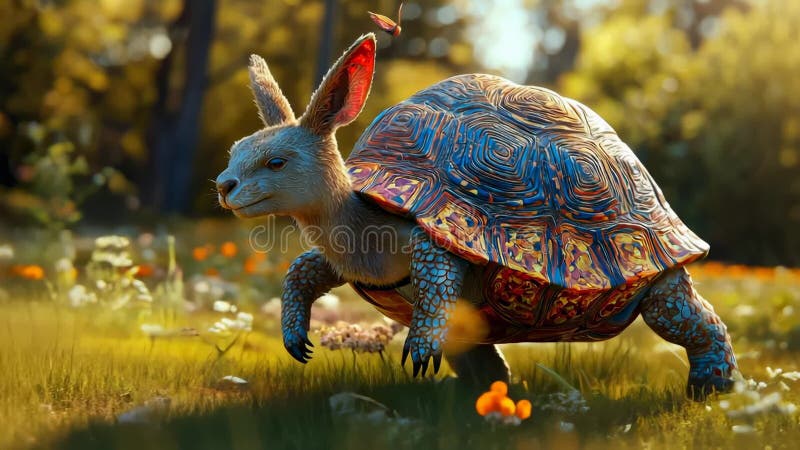 Unique Hybrid Creature Combines Features of Rabbit and Turtle in ...