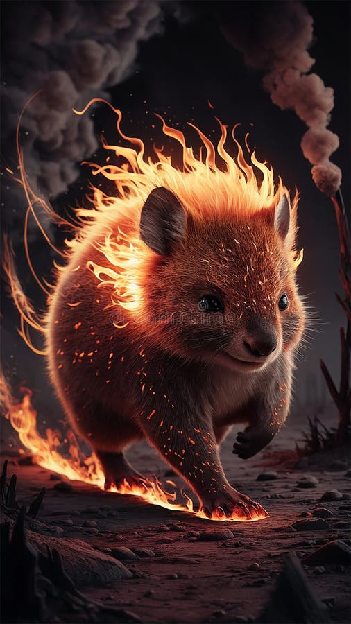 A Unique Hybrid Creature, Skillfully Blending the Features of a Quokka ...