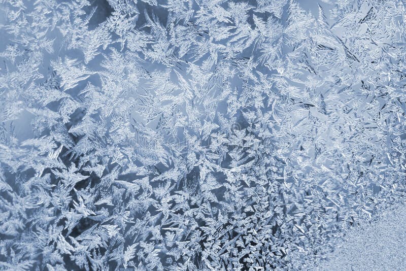 The a Unique Ice Patterns on Window Glass Stock Photo - Image of frozen ...