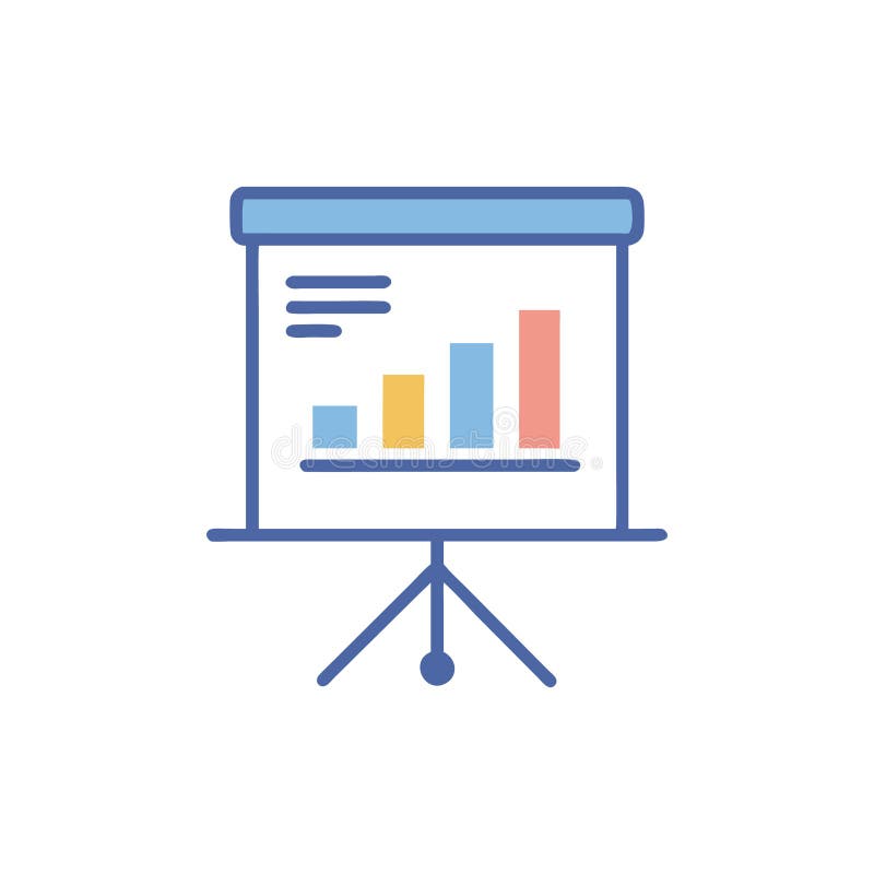 Unique Learning Graph Icon Design Stock Illustration - Illustration of ...