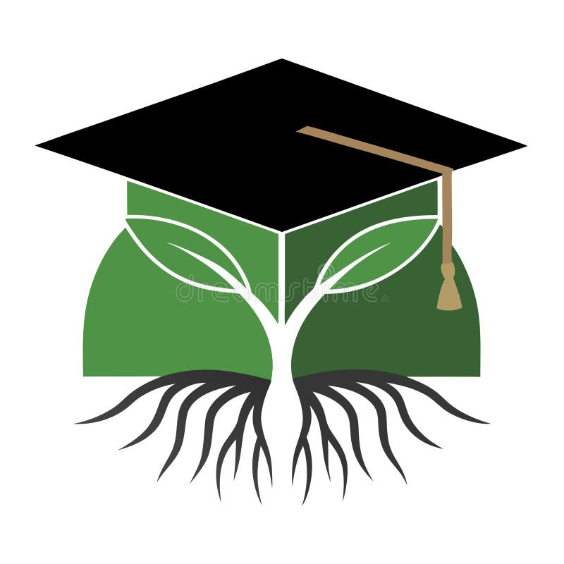 Knowledge Tree: Graduation Cap Symbolizes Growth, Education, and ...