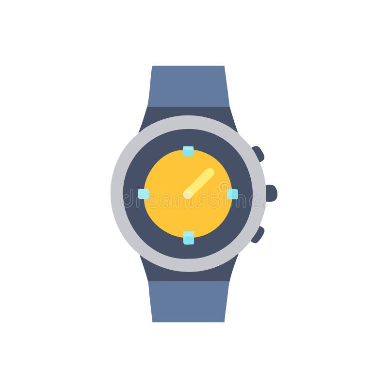 Unique Illuminated Dial Watch Design Stock Vector - Illustration of ...