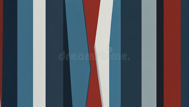 Modern Background Blue with White and Red Color. 2d Style Stock Photo ...