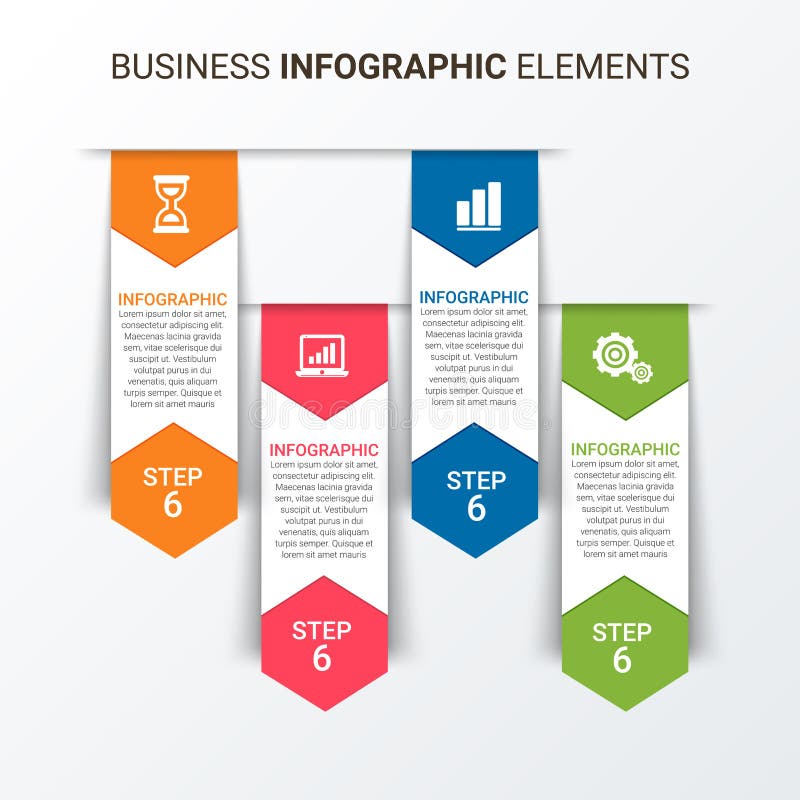 Unique Infographics Template. Vector Infographic Element. - Vector ...