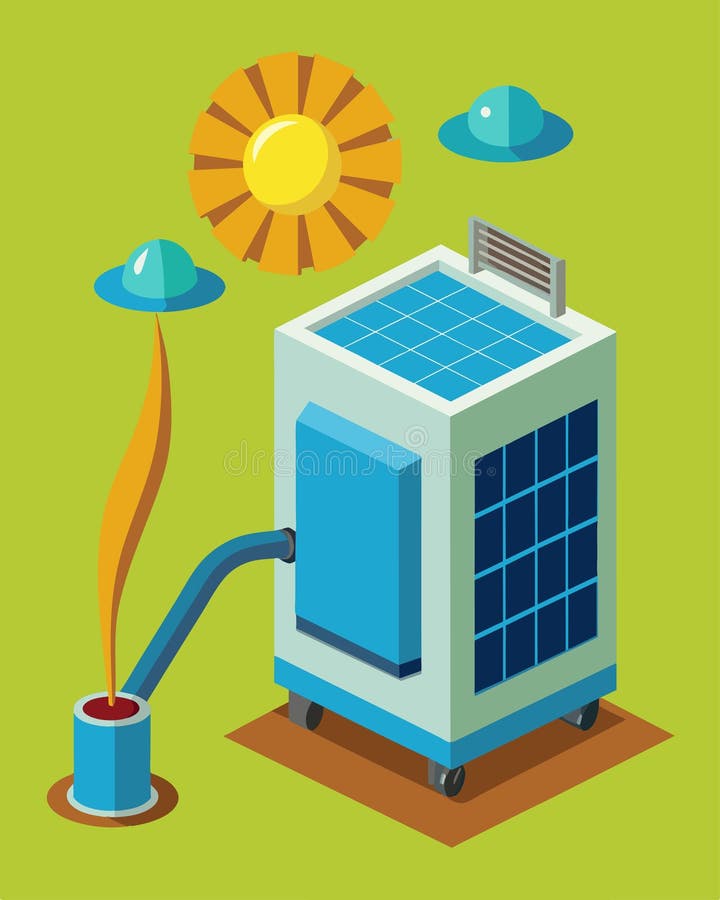 A Unique and Innovative Cooling Unit that Absorbs and Converts Solar ...