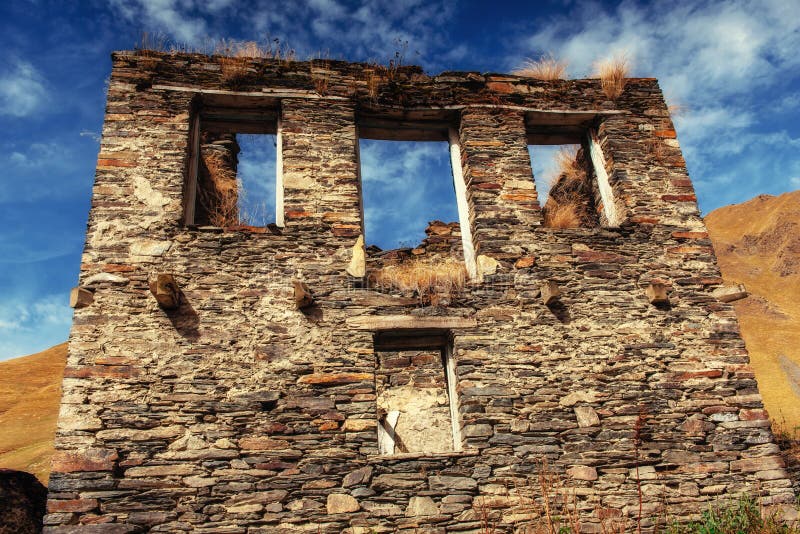 Unique Insight into the Ruins Stock Photo - Image of tourism, culture ...