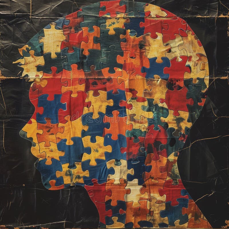 A Unique and Interesting Collage of Colorful Puzzle Pieces Arranged To ...