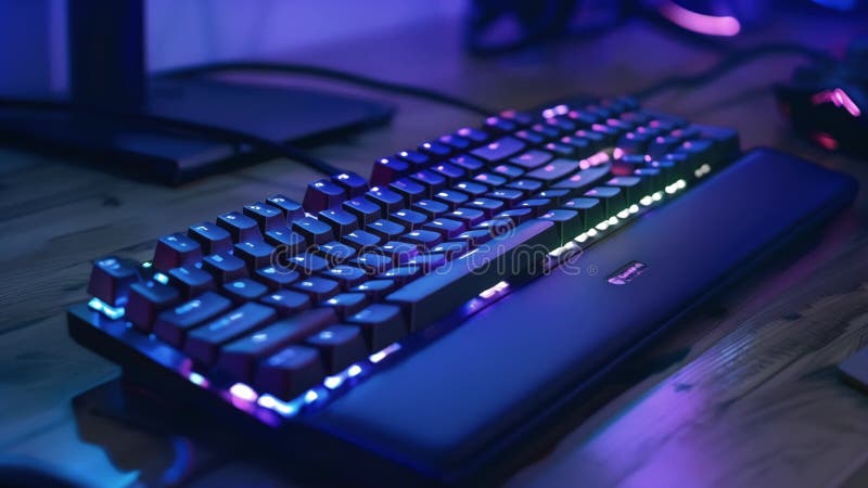 A Unique and Intricate Keycap Design on a Mechanical Gaming Keyboard ...