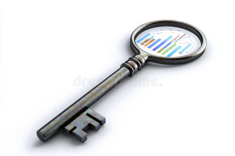 Key Insights: Unlocking Data Trends Stock Illustration - Illustration ...