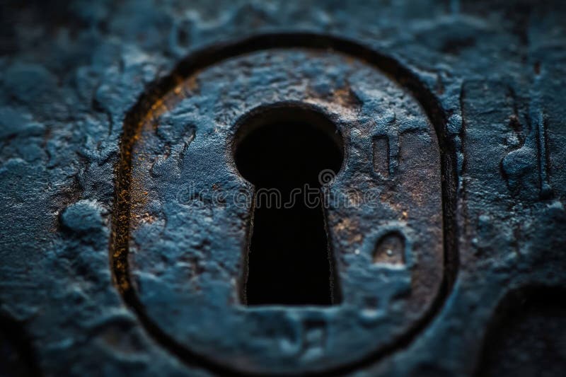 Unique Keyboard Key Replaced by a Tiny Open Lock Design for Creativity ...