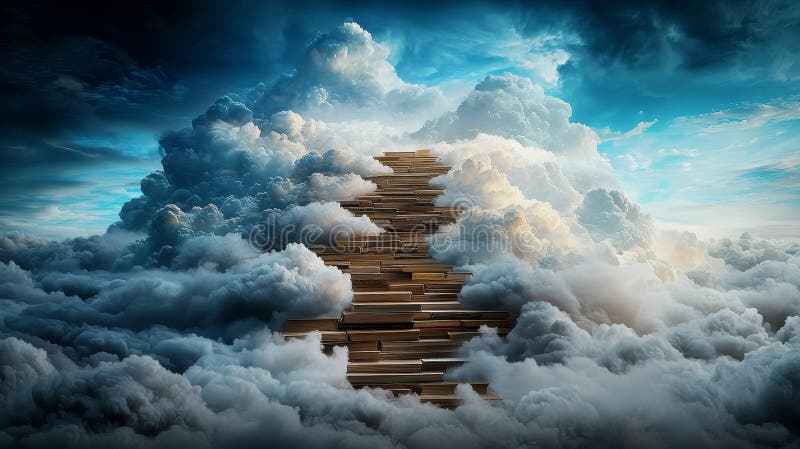 A Unique Ladder Crafted from Books: Climb the Imagination and Spark New ...