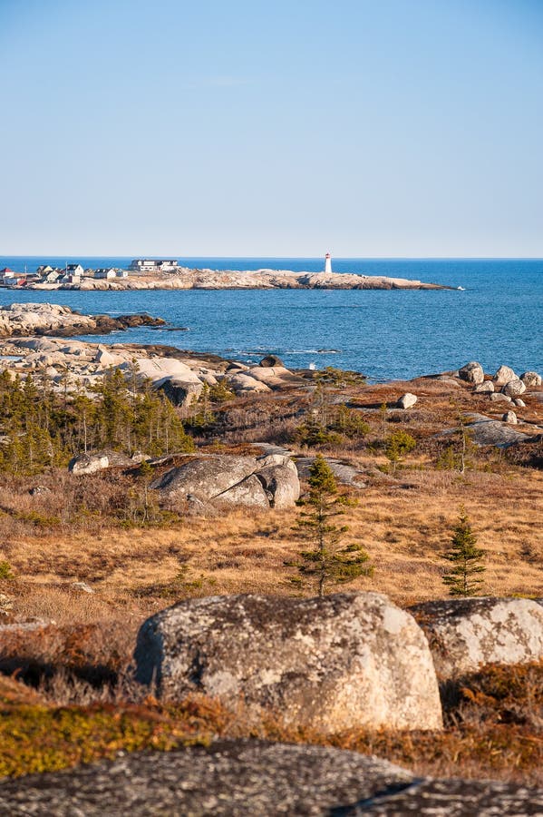 Unique Landscape of Coastal Nova Scotia Stock Photo - Image of north ...